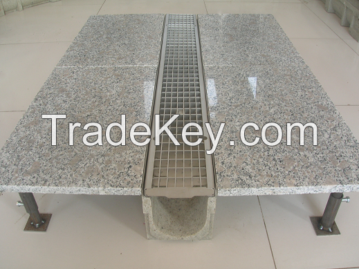 Outdoor trench drains/linear surface drains/underground drainage ...