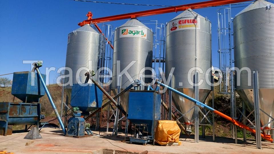Steel Silo (Grain Storage Bin) By AGACLI SiLO DIS TIC. A.S,