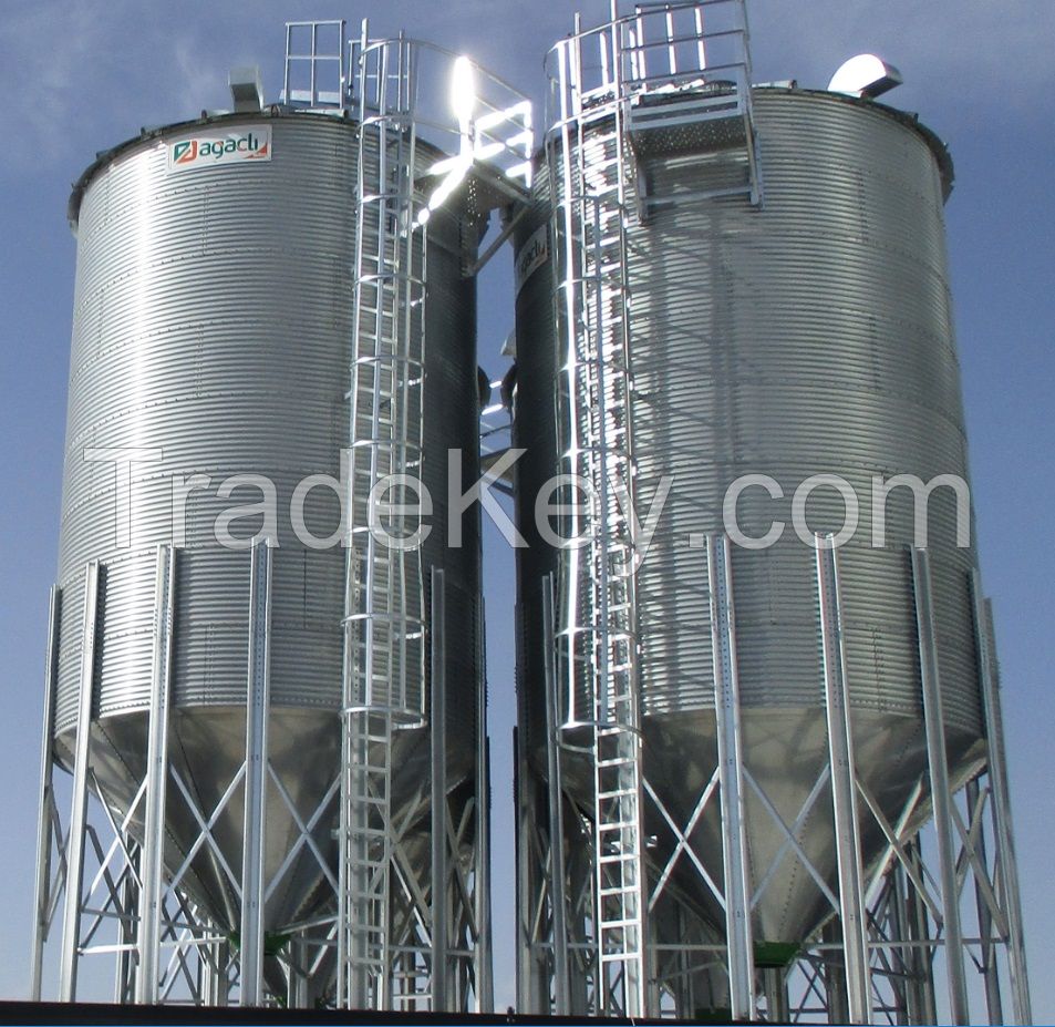 Steel Silo (Grain Storage Bin) By AGACLI SiLO DIS TIC. A.S,