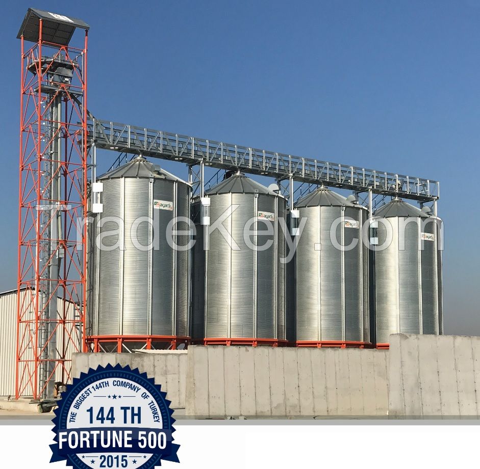 Steel Silo (Grain Storage Bin) By AGACLI SiLO DIS TIC. A.S,