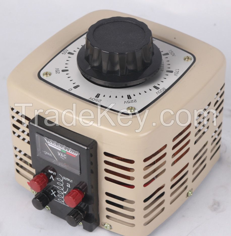 TDGC2 series contact type voltage Regulator, VARIAC By Zhejiang Guang ...