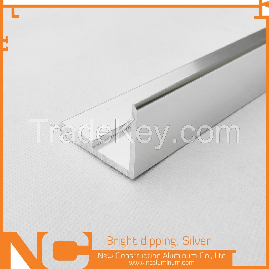 Bright dipping aluminum profile By Zhaoqing New Construction Aluminum ...