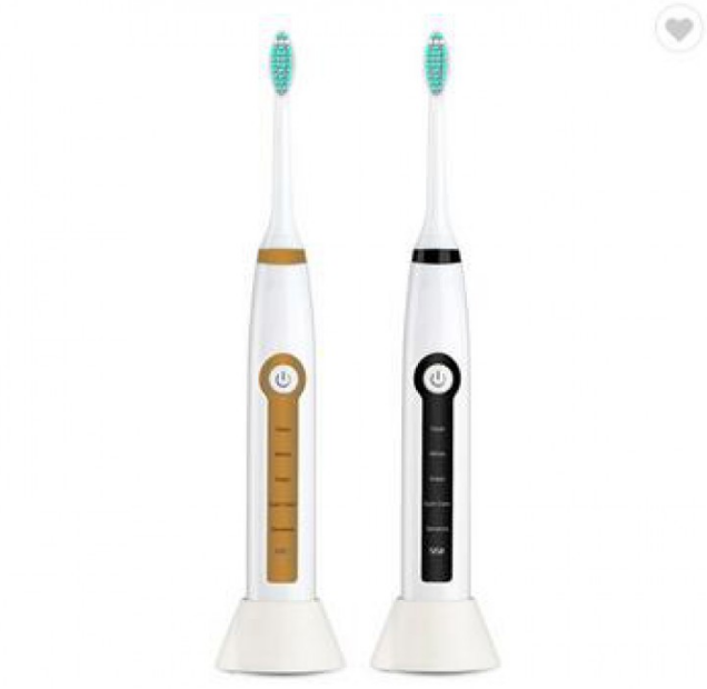 New high tech rechargeable electric sonic IPX7 toothbrush for home use ...