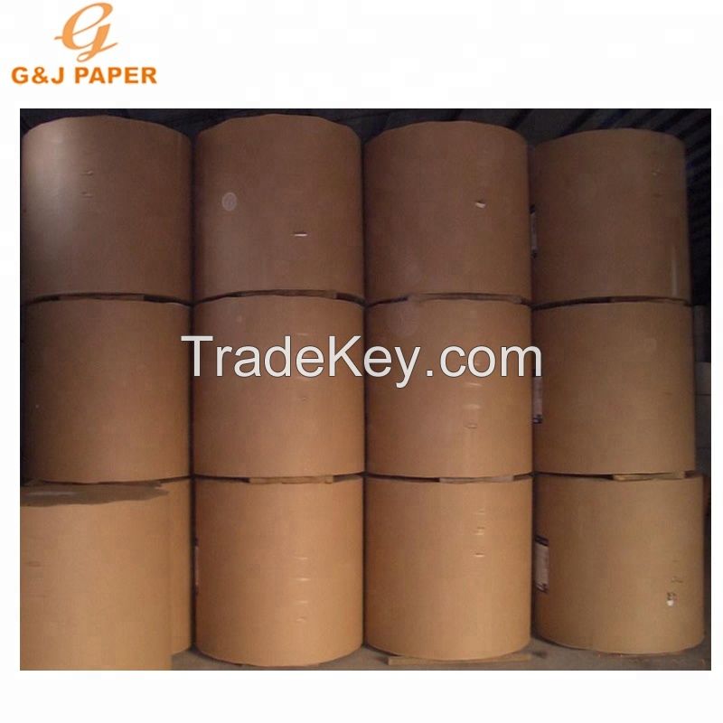 80gsm cast coated paper in kraft paper reel By Prapakorn Porkninm LTD,