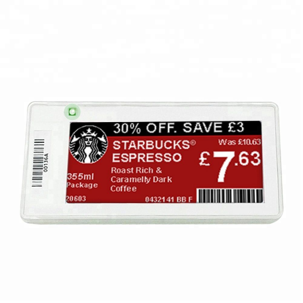 Supermarket Eink Price Tag Digital Shelf Label Color Epaper Display By ...