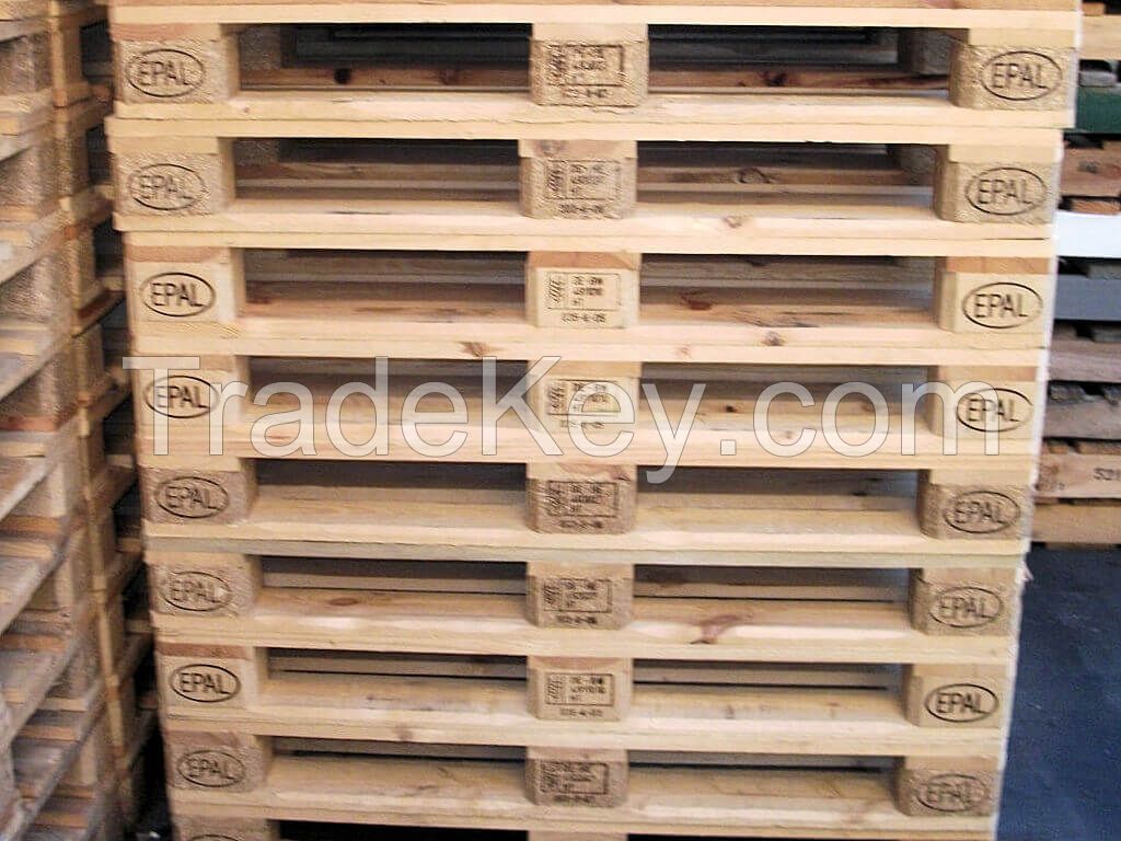 Used And New Epal Euro Wood Pallets price Wooden Euro Pallet 1200 X 800 ...