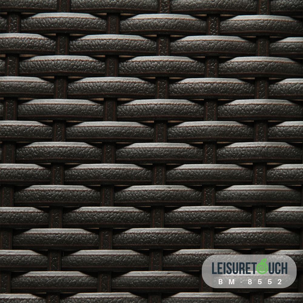 Synthetic Rattan Black Resin Wicker Outdoor Garden Set By Foshan ...