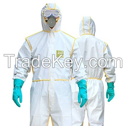 Aami 3 level 2 disposable protective plastic ppe cpe isolation gown By ...