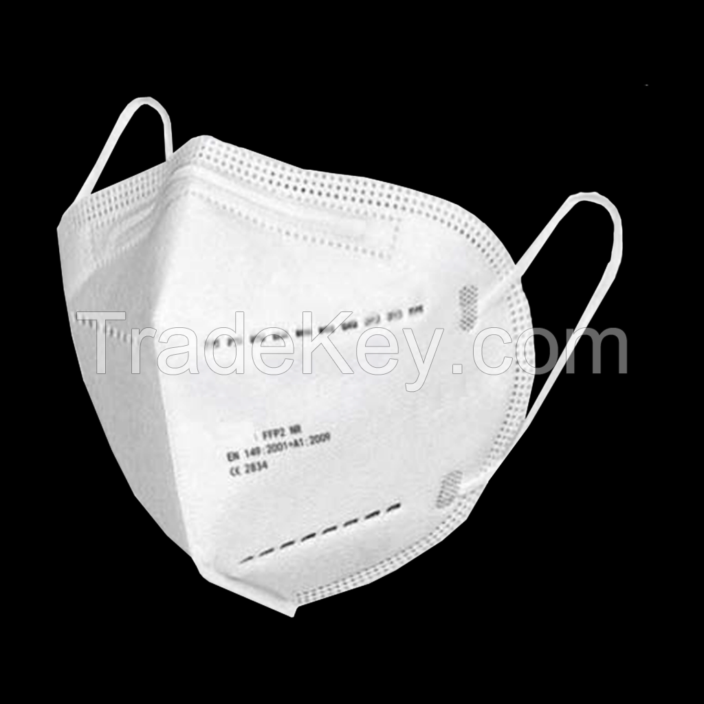 FFP2 Mask with Head Harness Strap (PM2.5 Particle Filtering Half Mask ...