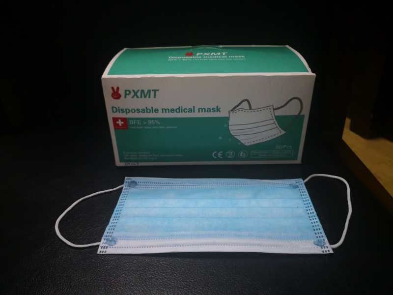 Disposable three-layer mask By PutianCityPuxinMedicalTechologyCo., Ltd ...