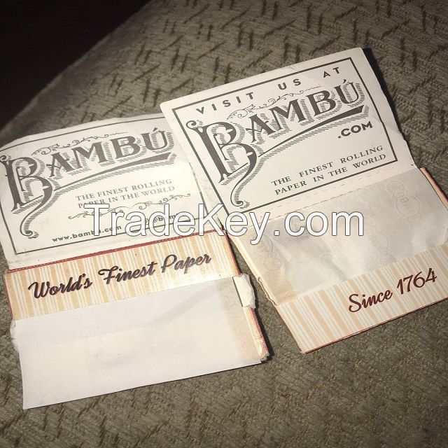 Premium Quality Big Bambu Flavored rolling smoking papers cheap By Aber ...
