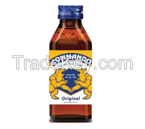 Commando Glass Bottle 150 ml. By KRUNGSIAM BEVERAGE CO., LTD., Thailand
