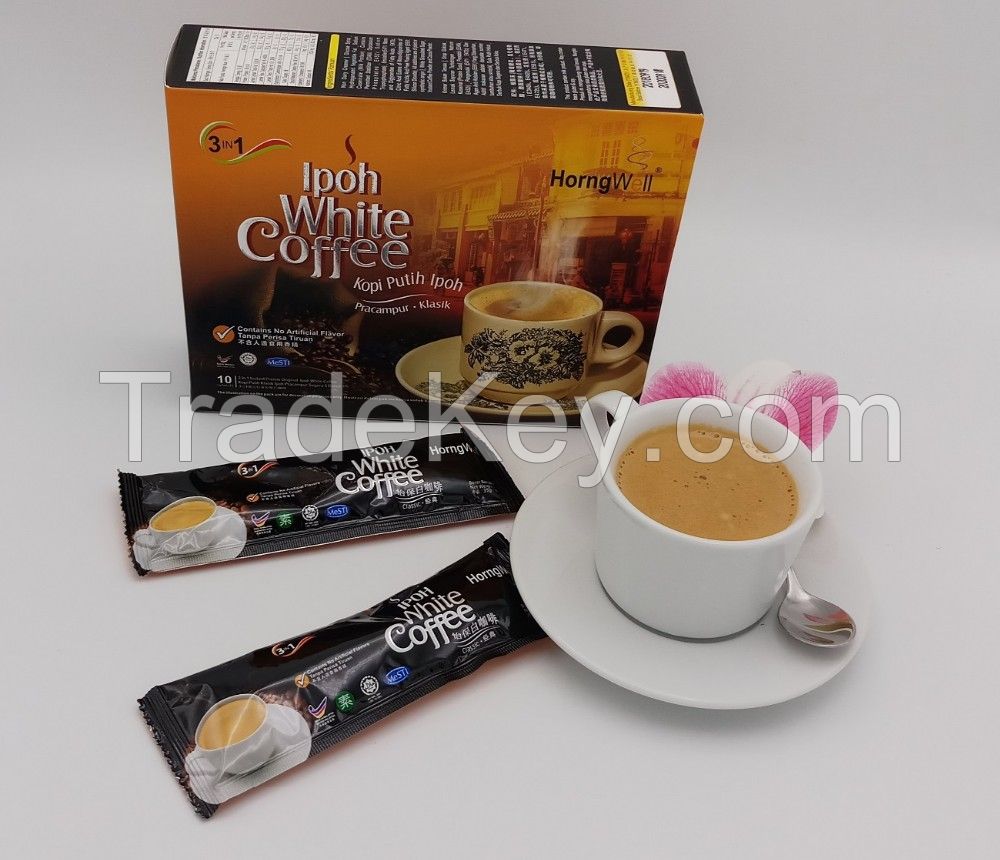 Malaysia classic Instant Ipoh White Coffee By Marksin Agricultural, Ukraine