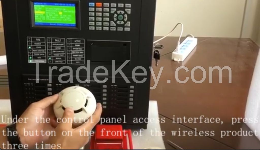 Wireless Addressable Fire Alarm Control With Linkage Fire Fighting New ...