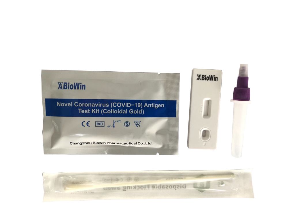 Novel Coronavirus (COVID-19) Swab Antigen Test for Anterior Nasal By ...