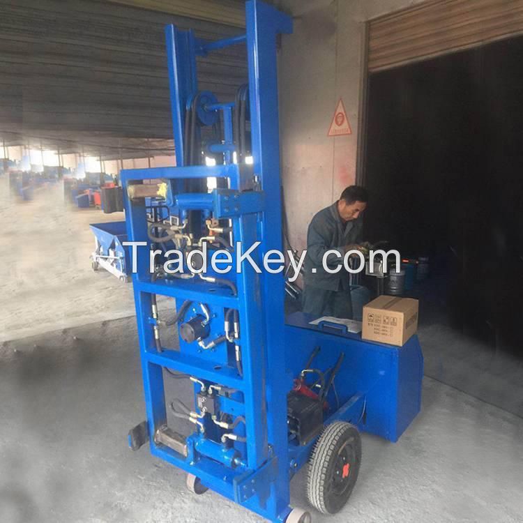 Electric hydraulic cement Wall panel lifting machine for installing AAC ...