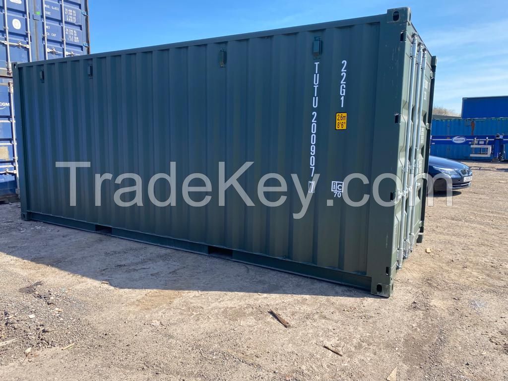 New 40 Feet High Cube Open Side Dry Cargo Shipping Container Dry ...