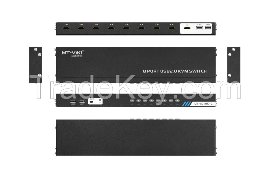 4K 60Hz Video Wall Processor With RS232 2 In 4 Out, MT-ViKI Multiviewer ...