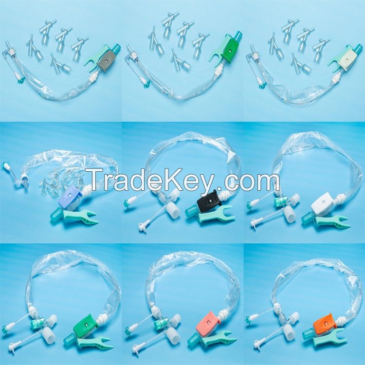 CE ISO Disposable Closed Suction Catheter System 24H 72H for ICU ...