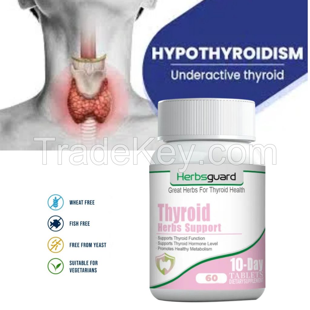 Thyroid Treatment Food Supplement for Thyroid Nodules Hypothyroidism ...