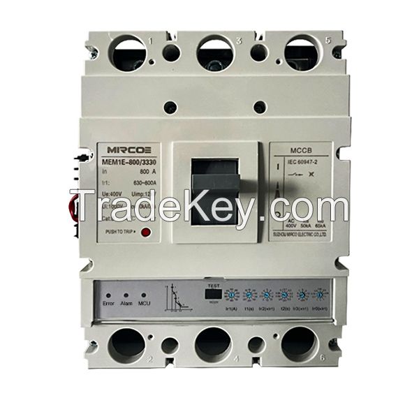 MEM1E 1250A Electronic Molded Case Circuit Breaker 400V - Smart MCCB ...