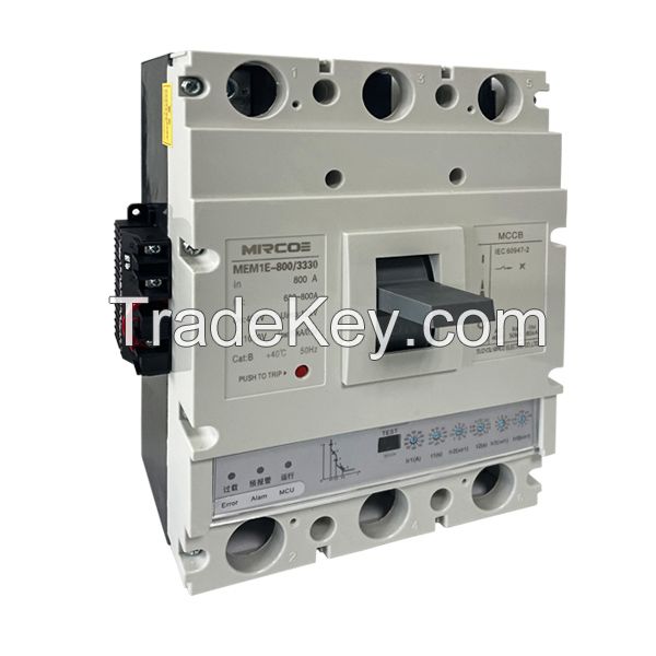 MEM1E 1250A Electronic Molded Case Circuit Breaker 400V - Smart MCCB ...