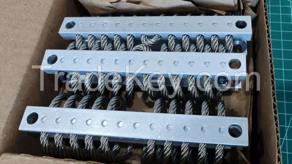 ENIDINE Industrial Buffer, 500kg Load Capacity, Steel Wire Rope Shock ...