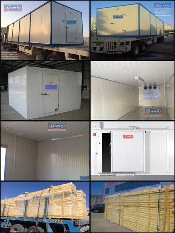 COLD ROOM PUF PANELS , MODULAR SANDWICH PANELS , PORTA CABIN By DANA ...