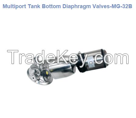 Multiport Tank Bottom Diaphragm Valves/Multiport Diaphragm Valve ...
