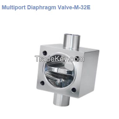 Multiport Diaphragm Valve /Multiple Channel Diaphragm Valve/Multiport ...