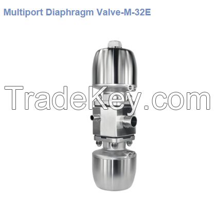 Multiport Diaphragm Valve /Multiple Channel Diaphragm Valve/Multiport ...