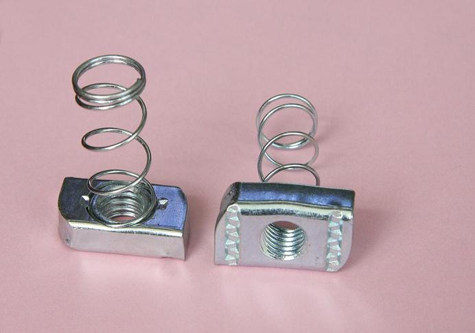 construction strut channel spring nut By Jiaxing Zhongren Metal Co., LTD,