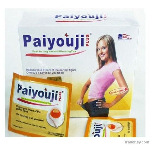 Slimming Tea Plus 18 Packets PAIYOUJI By Shenzhen Kingly Trading Co., Ltd.,