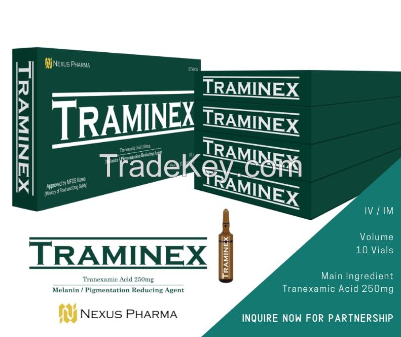 Traminex (Tranexamic Acid Injection) 5mL / 10 Ampoules By Nexus Pharma ...