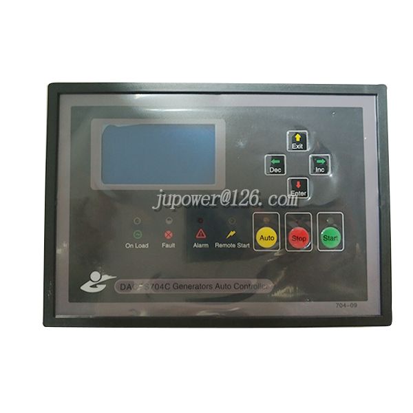 Diesel Generator Control Panel-DACTS704C By Chengdu JU-Power Tech Co., Ltd,