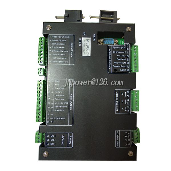 Diesel Generator Control Panel-DACTS704C By Chengdu JU-Power Tech Co., Ltd,