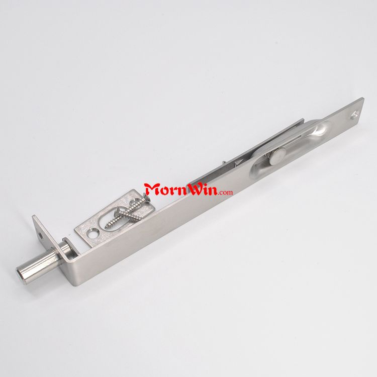 L type 304 Stainless steel 6 Inch Latch Lever Action Flush Slide Door ...