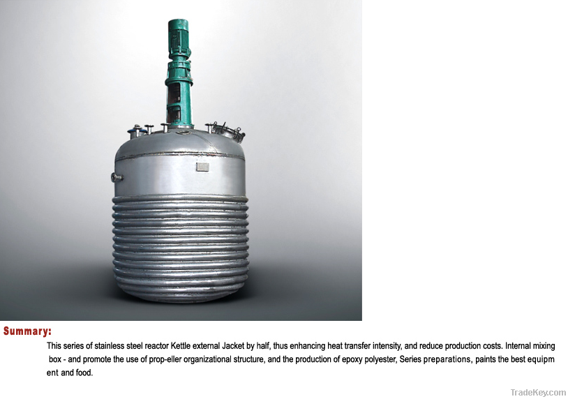 Stainless steel sf series reaction kettle By Taizhou Zhongli Chemical ...