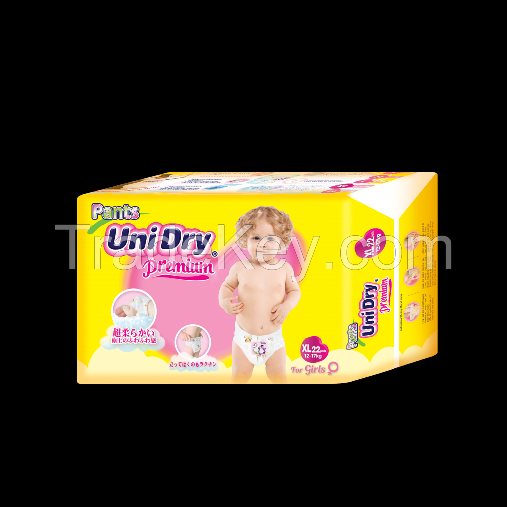 PREMIUM BABY PULL PANT UNIDRY, MAXIMUM ABSORBENCY, SUPER SOFT BACKSHEET ...