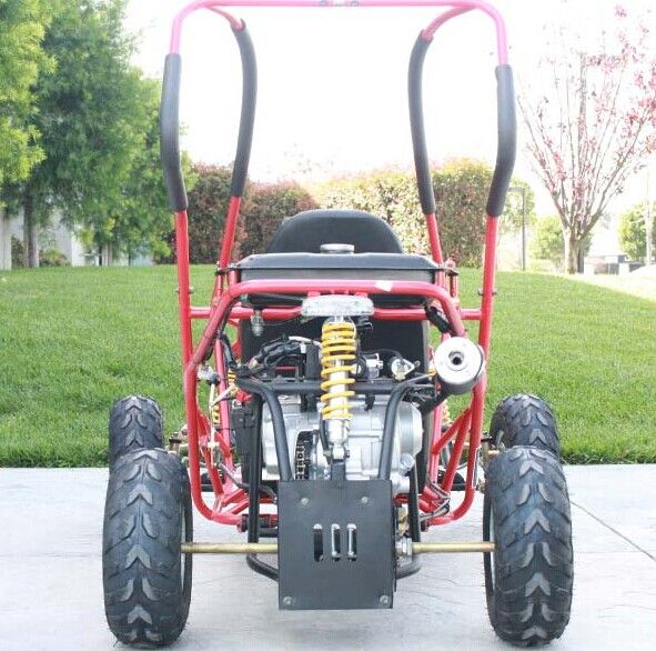 Single Seat 110cc Semi-automatic Go Kart/90cc Fully Automatic Go Kart ...