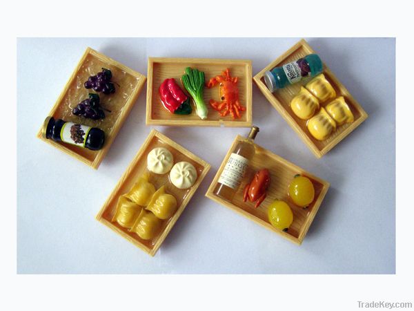 Chinese dim-sum fridge magnet By Shenzhen Legaoer Plastic&Electronic Co.L,