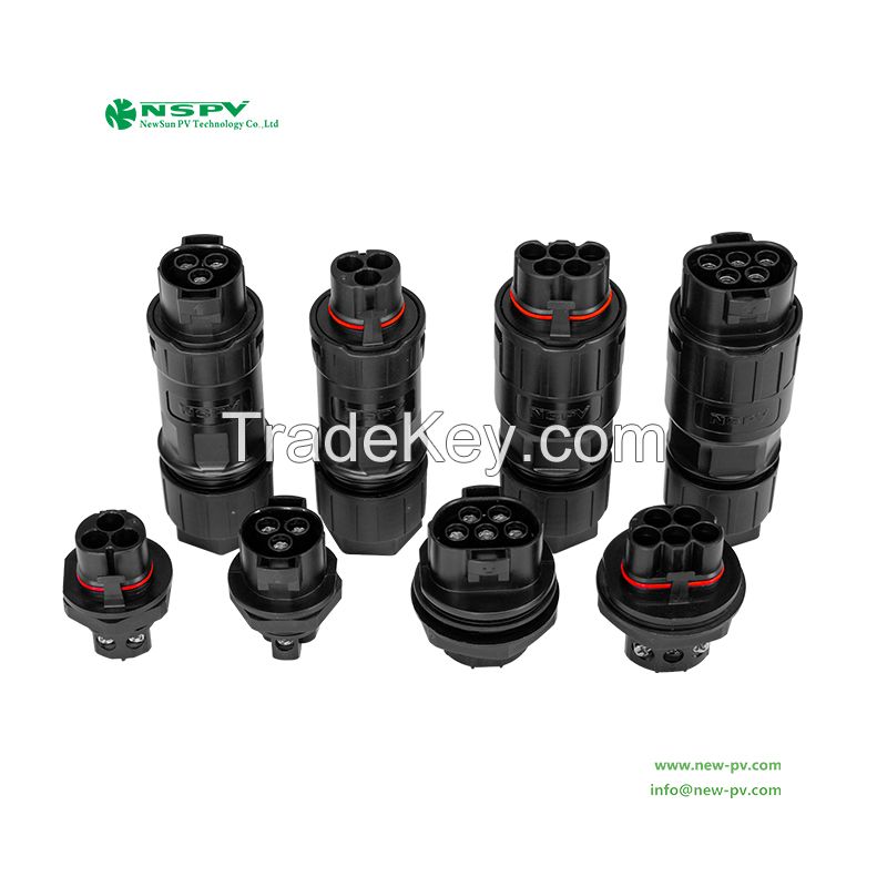2P 3P solar AC connector for solar inverter and combiner box By Newsun ...