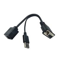 RJ7112 Harness Wire Cable USB To RS232 To RJ12 DB9 D-SUB9P Female To ...